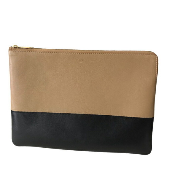 Celine | Bags | Celine Clutch Bag Second Pouch No Gusset Leather ...